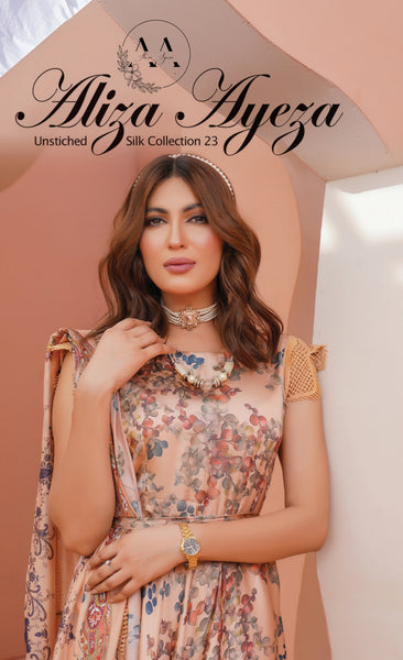 Aliza Ayeza Silk - Awwal Boutique – AWWALBOUTIQUE
