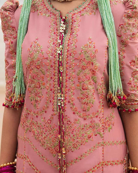 Hussain Rehar Luxury Lawn 23 - Awwal Boutique – AWWALBOUTIQUE