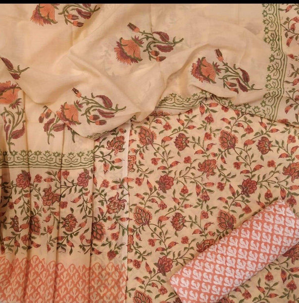 Promoting Indian Artisans/Premium Malmal/Rajasthani Block Printing ...