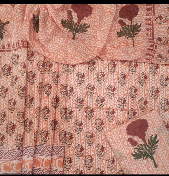 Promoting Indian Artisans/Premium Malmal/Rajasthani Block Printing ...