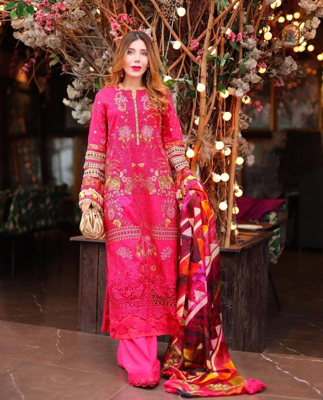 Spotted in Maryam Hussain Lawn-Awwal Boutique